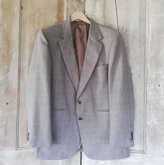 Vintage | Suits & Blazers | Vintage Tan Suit | Poshmark